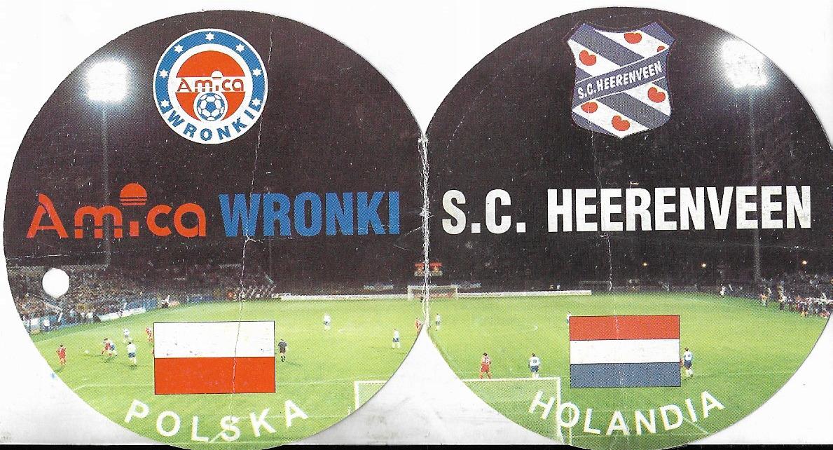 Amica Wronki - SC Heerenveen 0:1, 01.10.1998